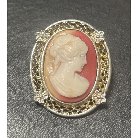 The Unbranded Brand | Jewelry | Vintage Rare Antique Cameo Female Lady ...